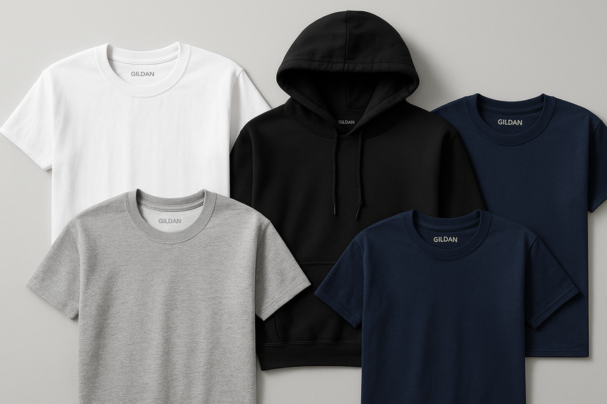 Why Gildan is a Go-To Brand for Plain Clothing – Fire Label