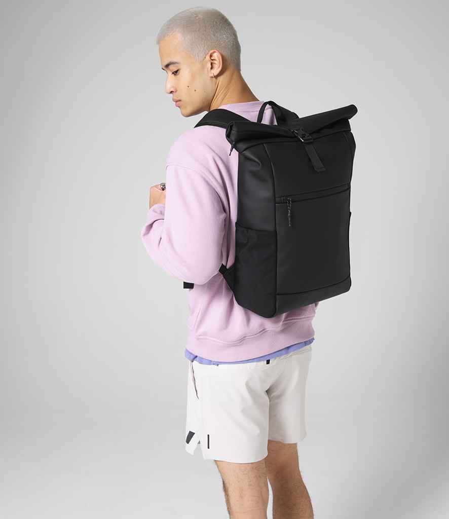 BagBase Athlux Roll-Top Backpack BG316 – Fire Label