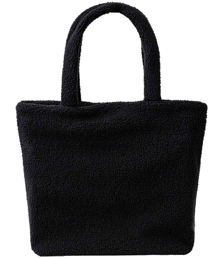 Brand Lab Borg Fleece Shopper Tote Bag BR301 – Fire Label