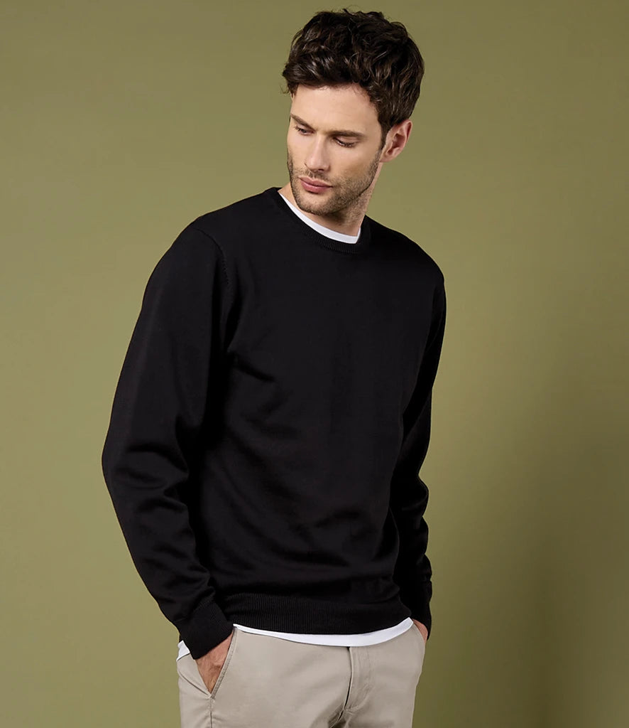 Kustom Kit Arundel Crew Neck Sweater K253 – Fire Label