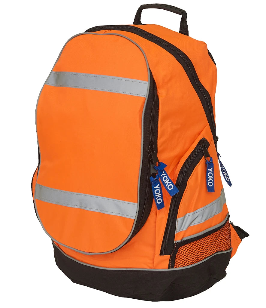 Yoko Hi-Vis London Rucksack YK502 – Fire Label