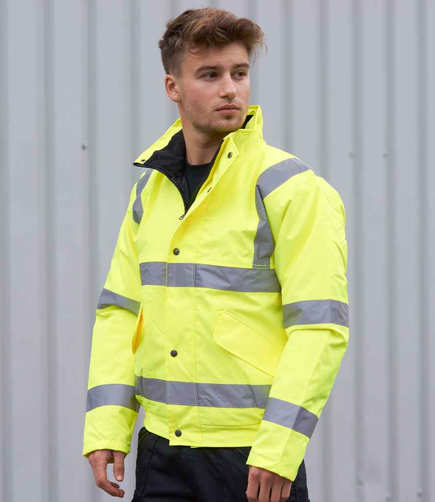 Portwest Hi-Vis Bomber Jacket PW001 – Fire Label