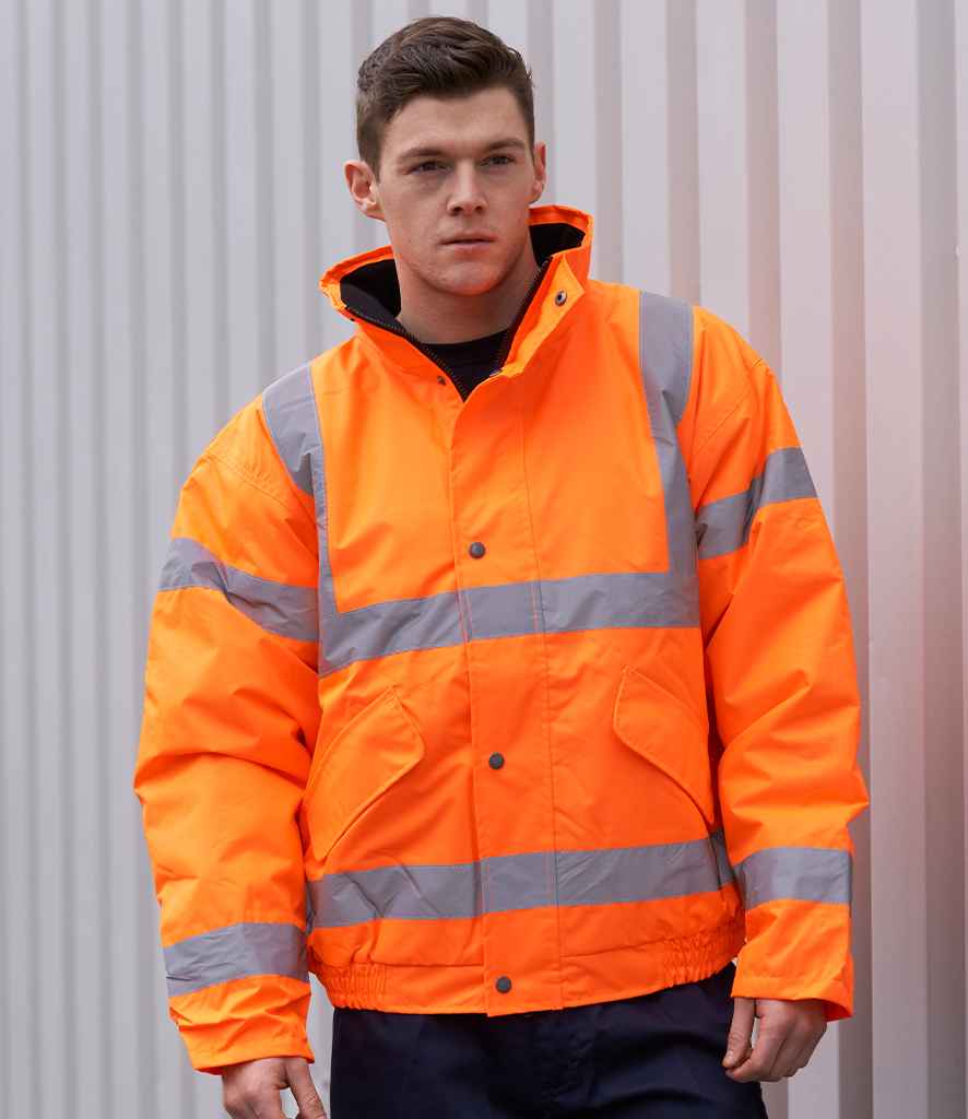 Portwest Hi-Vis GO/RT Bomber Jacket PW021 – Fire Label