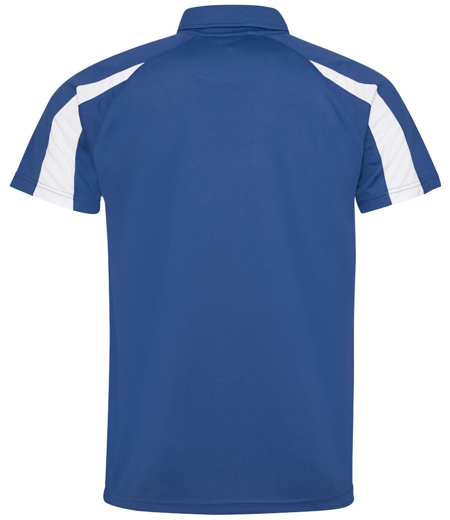 AWDis Cool Contrast Polo Shirt JC043 – Fire Label