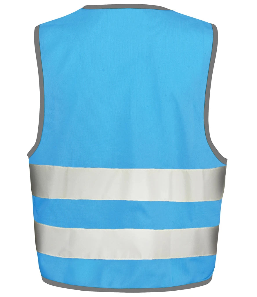 Result Core Kids Enhanced Vis Vest RS200BE – Fire Label