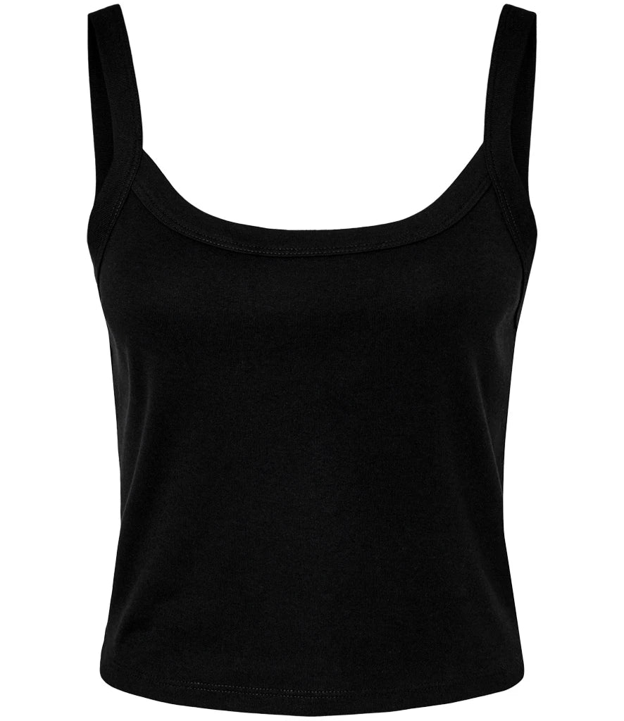 Bella Ladies Micro Rib Spaghetti Strap Tank Top BL1012 – Fire Label