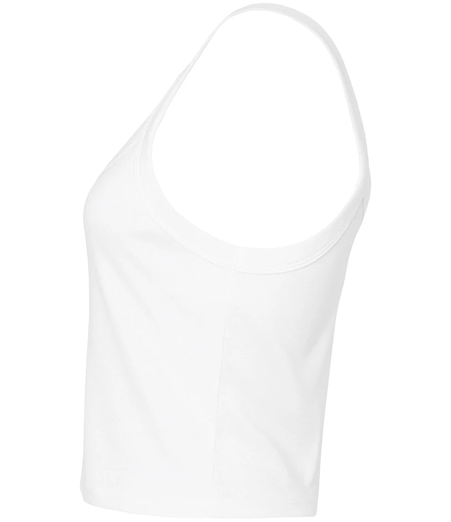 Bella Ladies Micro Rib Spaghetti Strap Tank Top – Fire Label