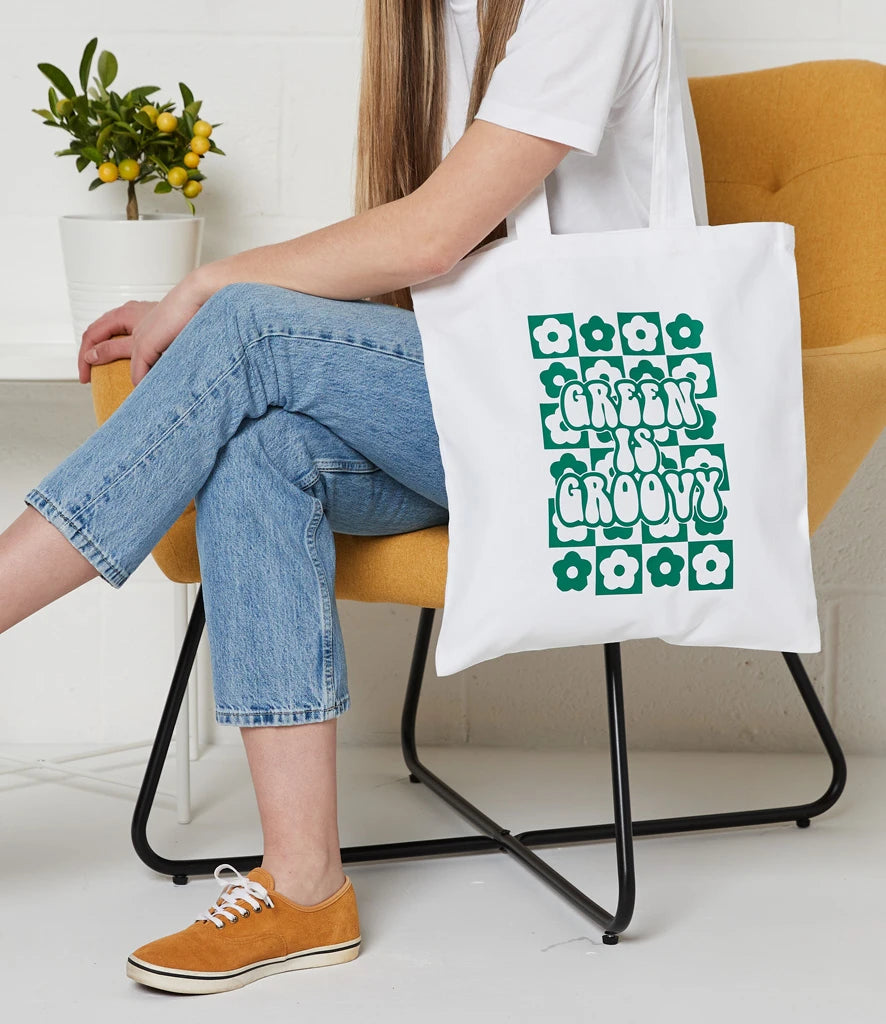 Brand Lab Organic Cotton Long Handle Shopper – Fire Label